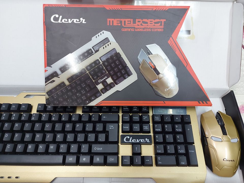 Clever Keyboard & Mouse Bundle METELROBOT WS900 Gaming WireLess Combo BRANDNEW | Lazada PH