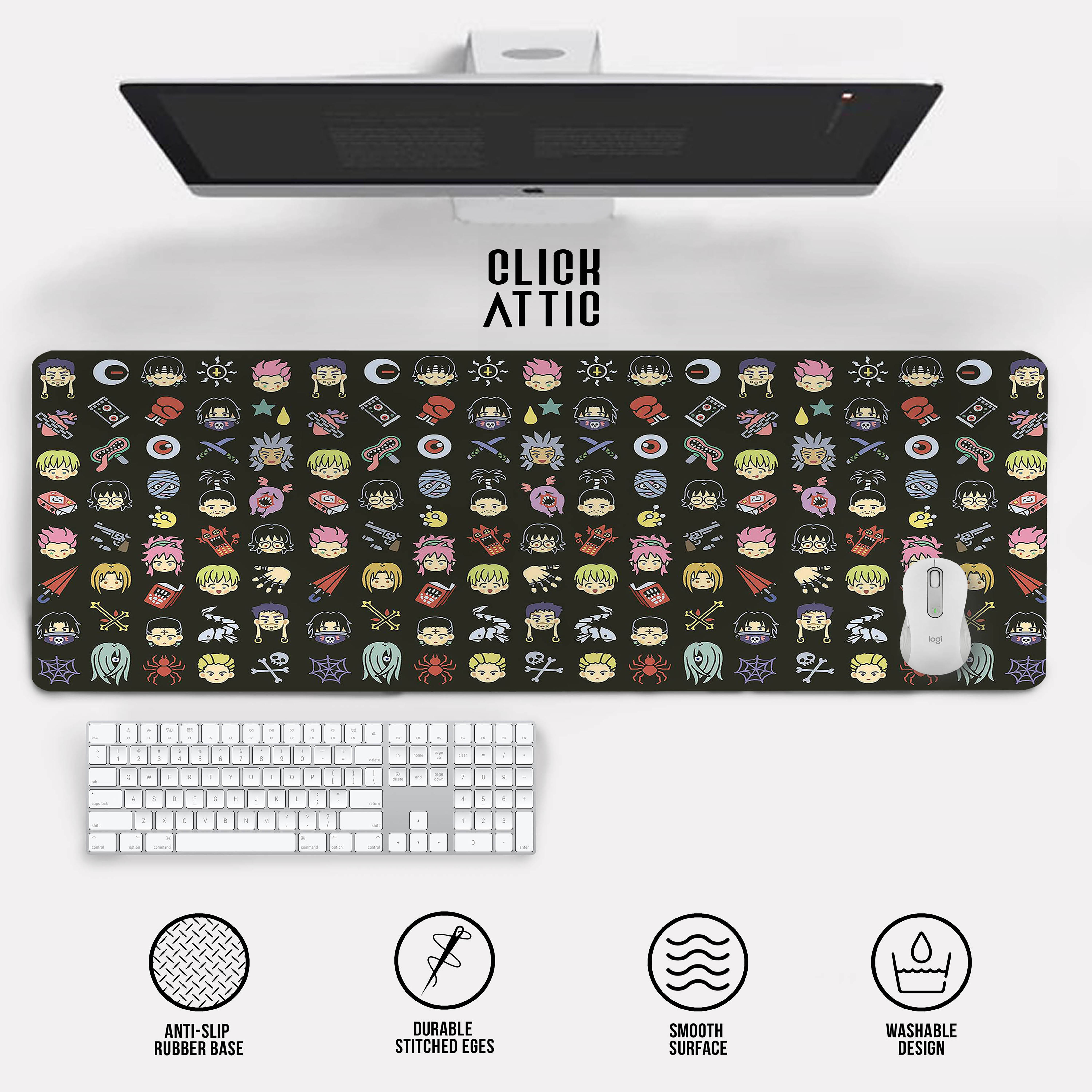 Hunter x Hunter Anime Extended Gaming Long Mousepad I Desk Mat I Desk ...