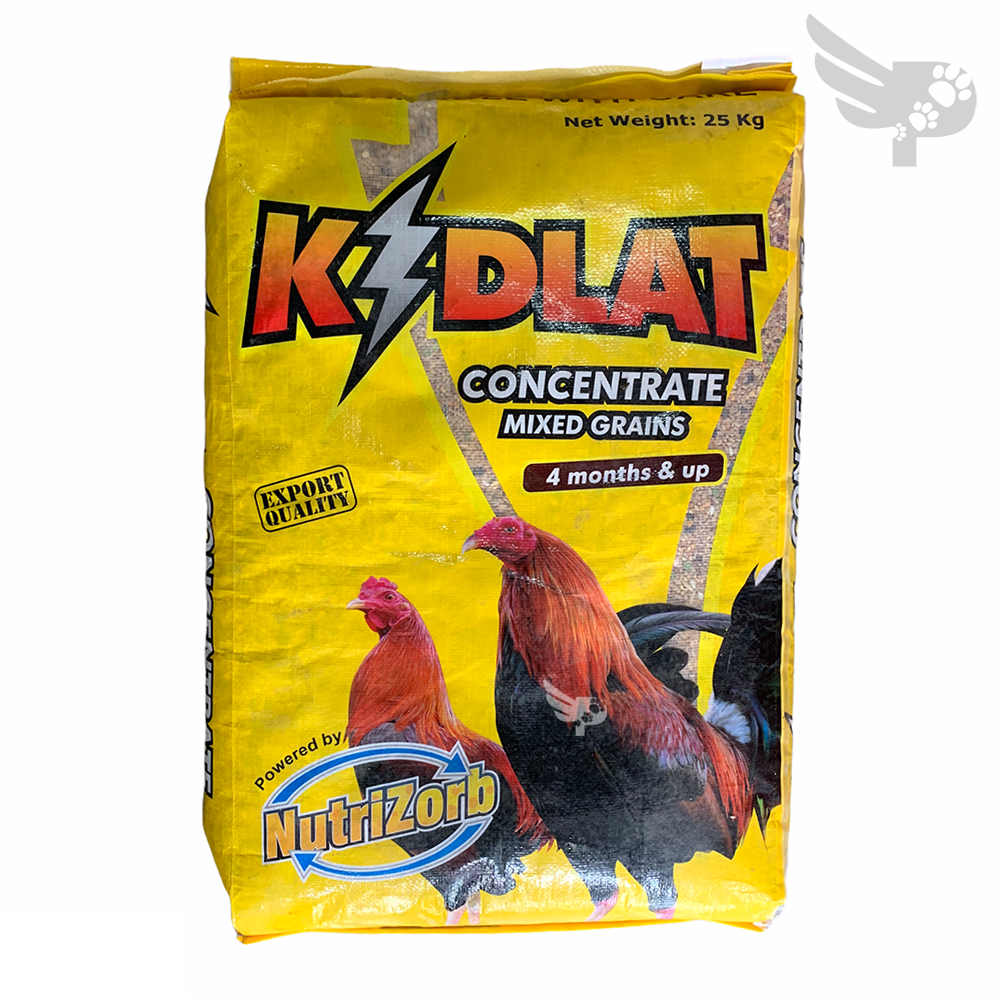 Kidlat Concentrate Mixed Grains 25kg - 4 Months & Up - For Gamefowls ...
