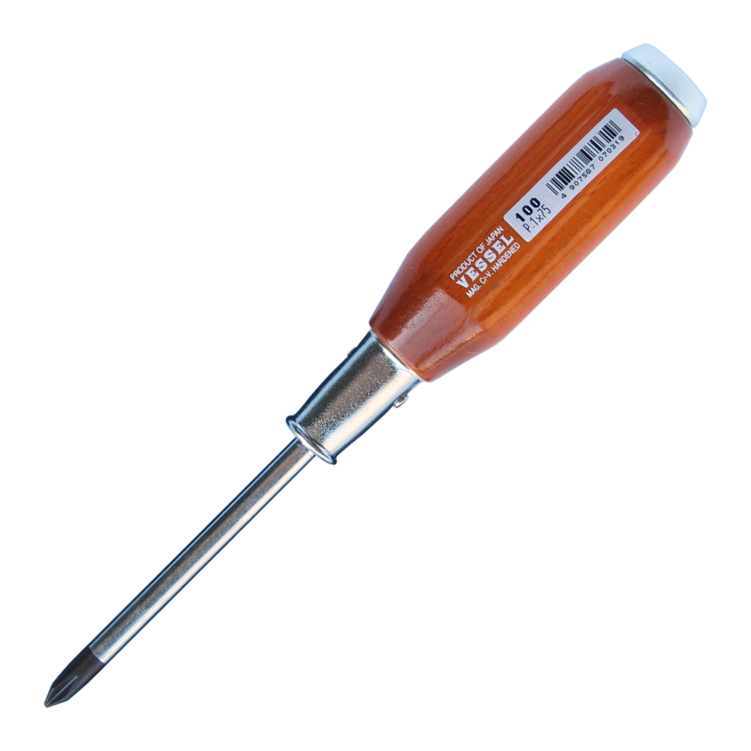 VESSEL 100 "POWERFUL" Tang-Thru screwdriver per piece ( JAPAN BRAND ...