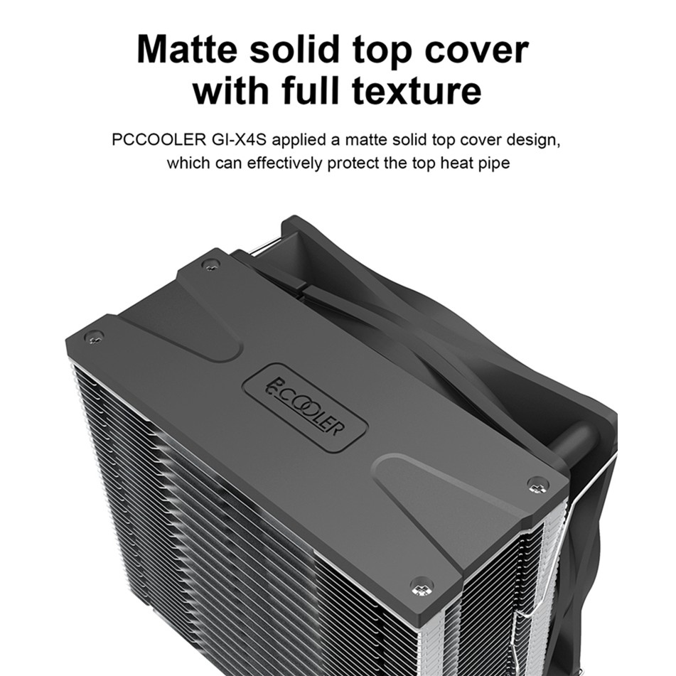 PCcooler GI-X4S CPU Cooler CPU Heatsink Computer Case CPU Fan CPU ...