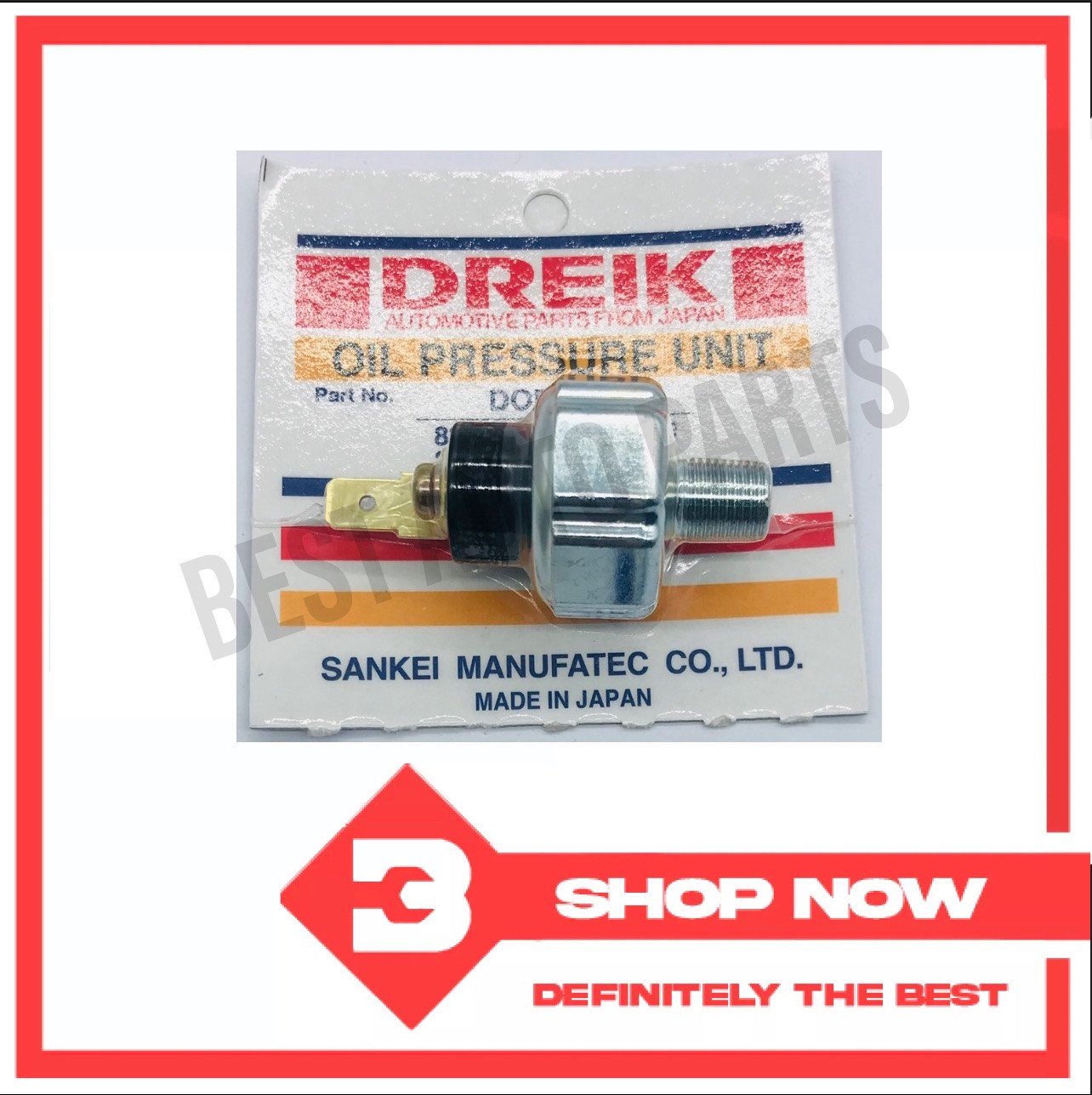 Dreik Oil Pressure Switch for L300, Corolla (Universal type) DOP1130 ...