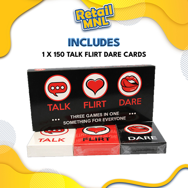 Retailmnl Talk, Flirt, Dare! Fun and Romantic Game for Couples ...