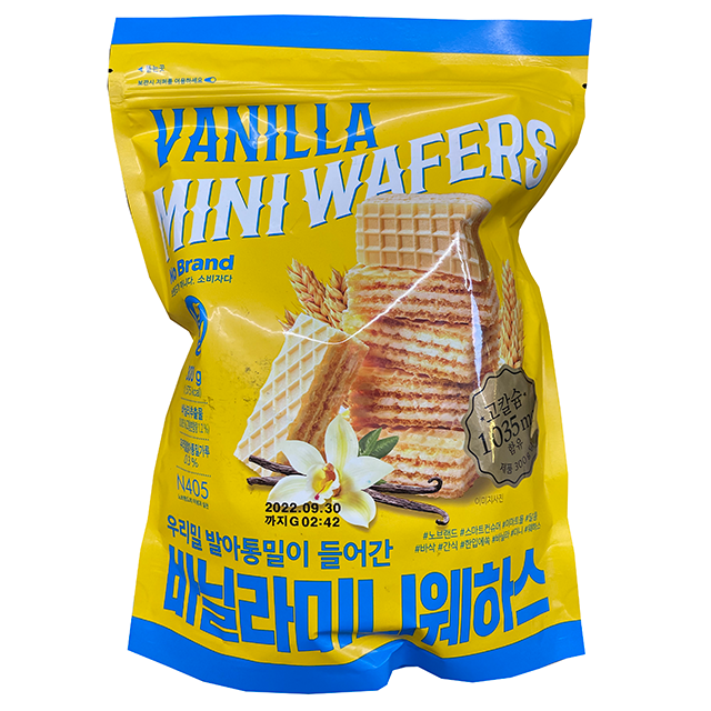 Korean Mini Wafers (Vanilla) 300g | Lazada PH