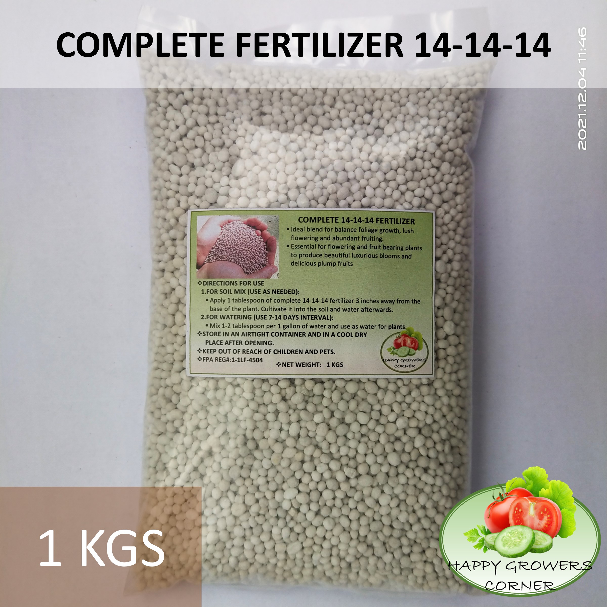 COMPLETE 14-14-14 FERTILIZER | Lazada PH