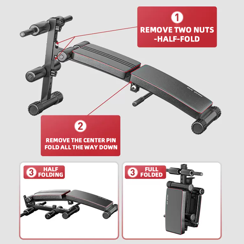 Supine Board Abdominal Muscle Board Home sports equipment Foldable for ...