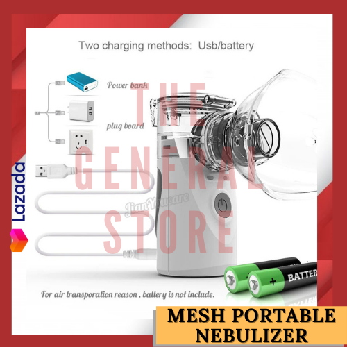 Mini Compact Portable Ultrasonic Coughing Phlegm Mesh Nebulizer Machine ...