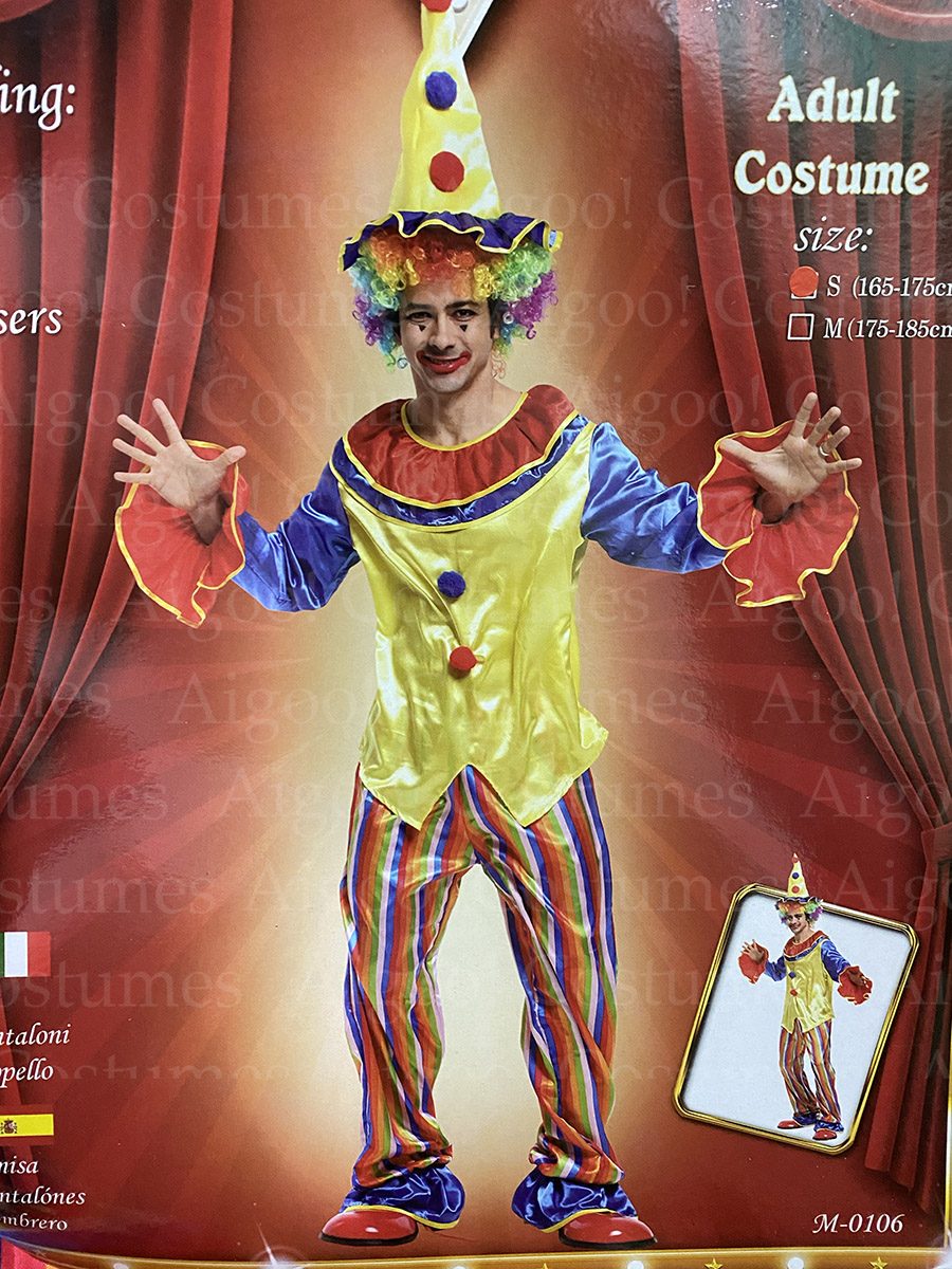 Clown Costume for Adults Men Cosplay Circus | Lazada PH