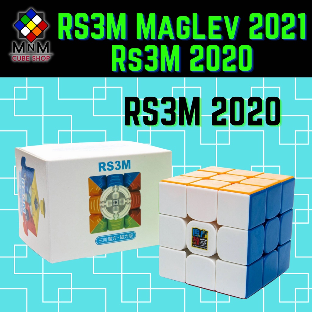 ORIGINAL Magnetic MoYu 2021 RS3M MagLev Cube 3x3x3 Cubing Classroom Gan ...