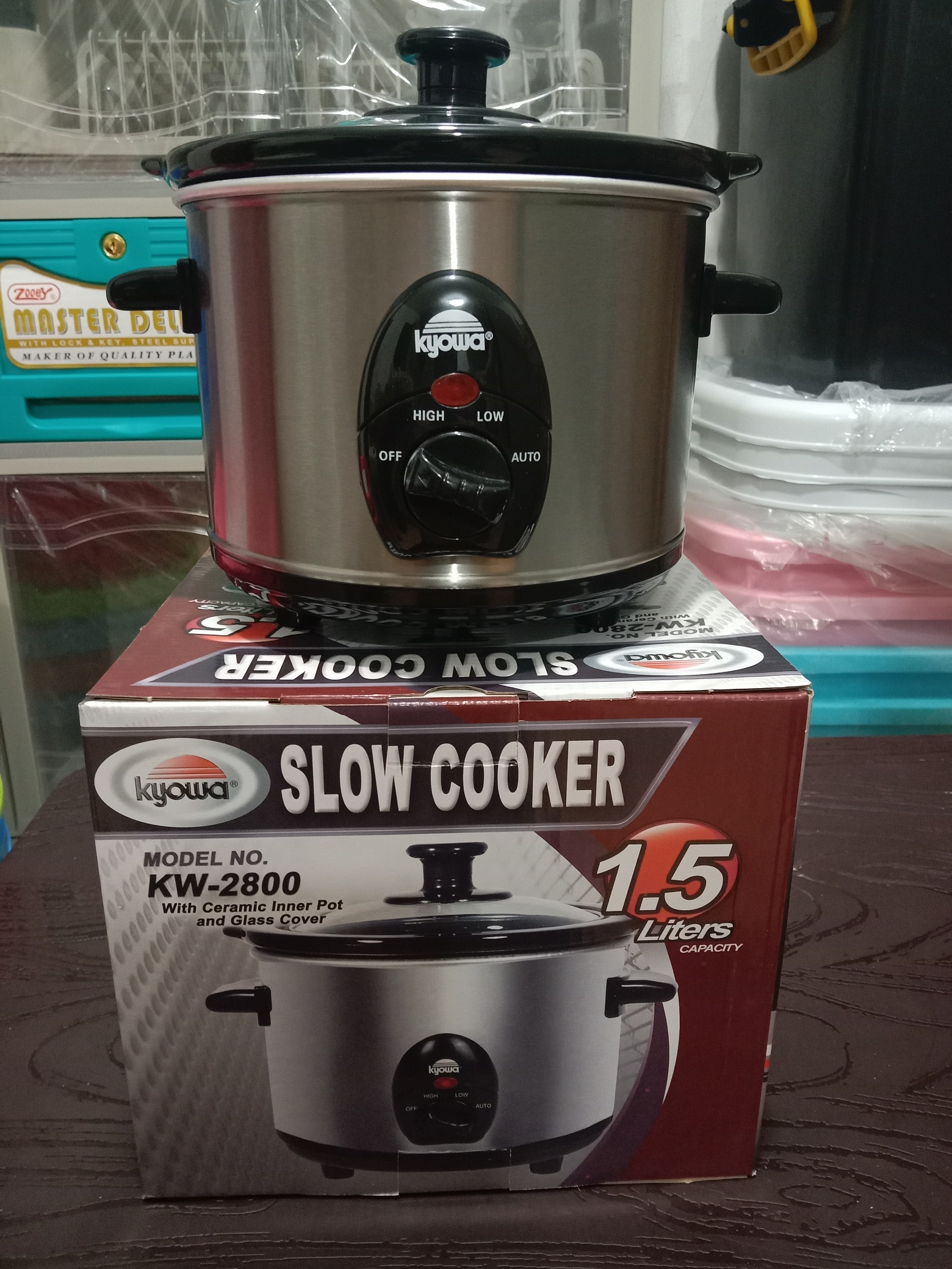Kyow a KW-2800 Slow Cookers 1.5L stainless | Lazada PH