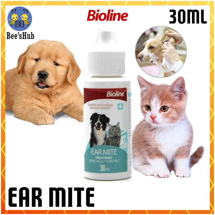 BIOLINE Ear Mite Treatment 30ml for Dogs & Cats | Lazada PH
