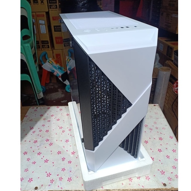 【Local Stock】 InPlay Meteor 03 White Mid Tower Gaming Case PC CASE ...