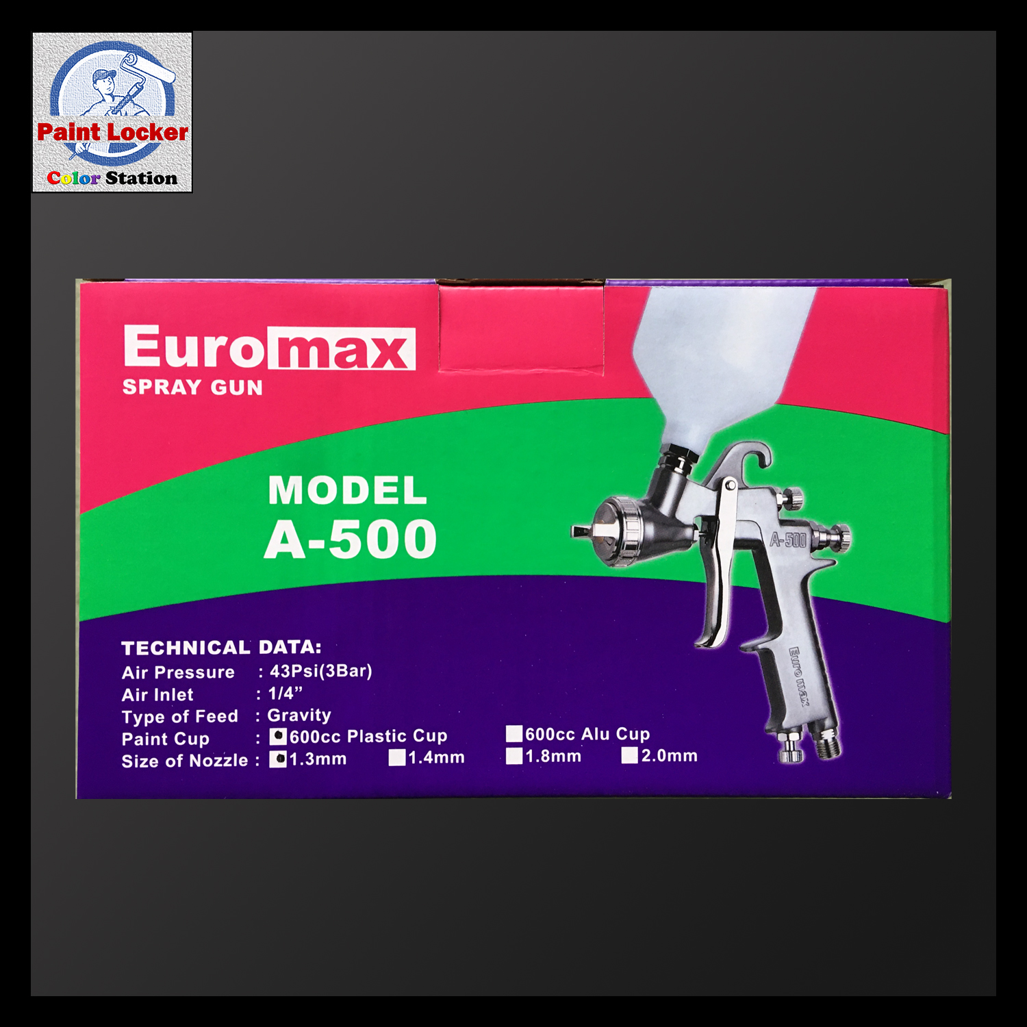 Euromax Spray Gun Model A-500 | Lazada PH