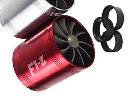 F1-Z Racing Sport Power Launcher Turbo Fan Intake Turbine 60mm Dual ...