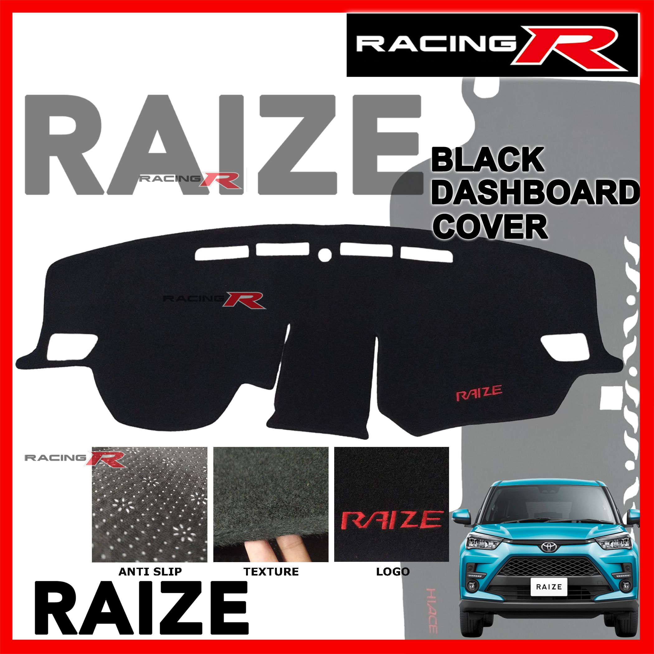 Dashboard Cover for Toyota Raize 2022 Dash board Cover High Quality ...