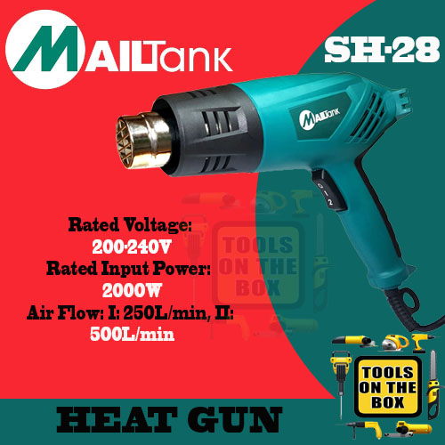 New Mailtank SH-28 Heat Gun with 350°C and 550°C Heat Settings heatgun ...