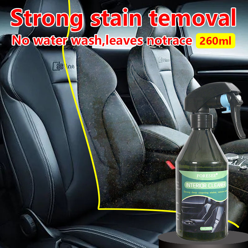 260ml Car Interior Cleaner Spray Multipurpose Foam Cleaner Car Interior Care Car General Cleaner ...