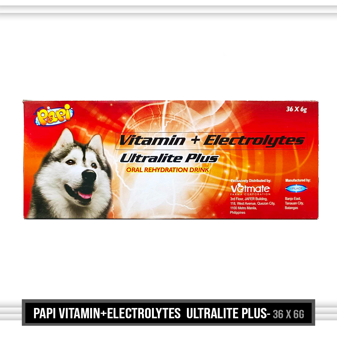 1 Box (36 Pcs 6g Per Sachet) Papi Ultralite Plus Oral Rehydration Drink ...