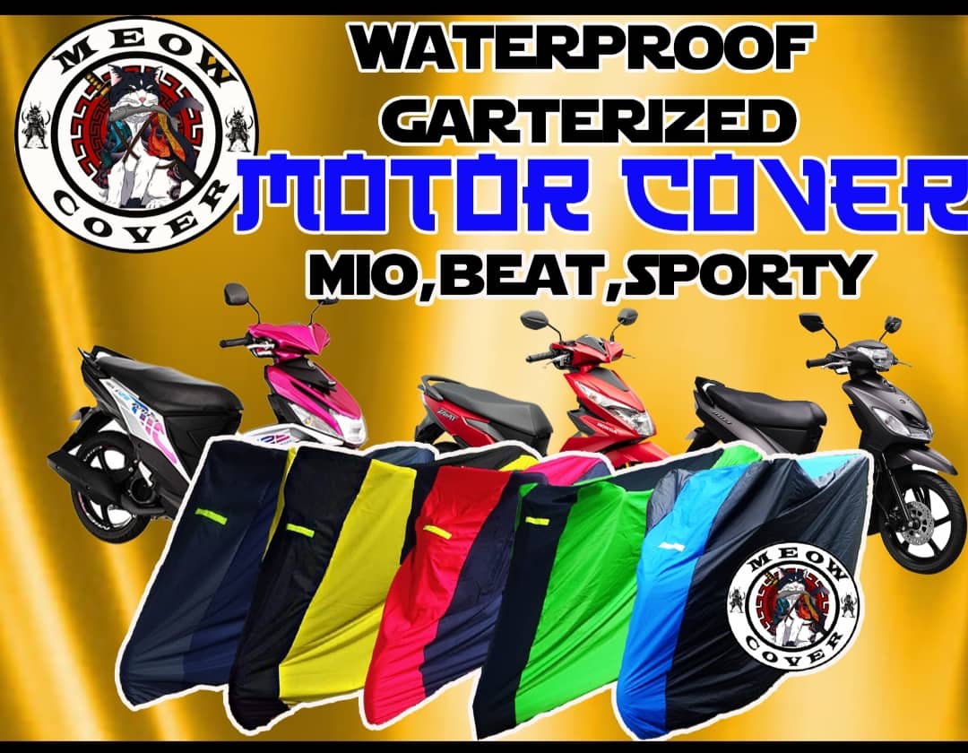 MOTOR COVER WATERPROOF MAKAPAL FOR MIO, HONDA BEAT , SKYDRIVE , RAIDER ...