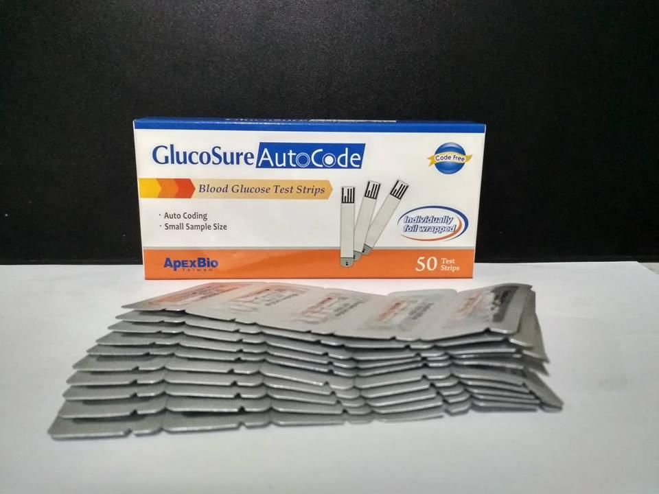 GlucoSure AutoCode Strips (Blood Glucose Glucometer Test Strips ...