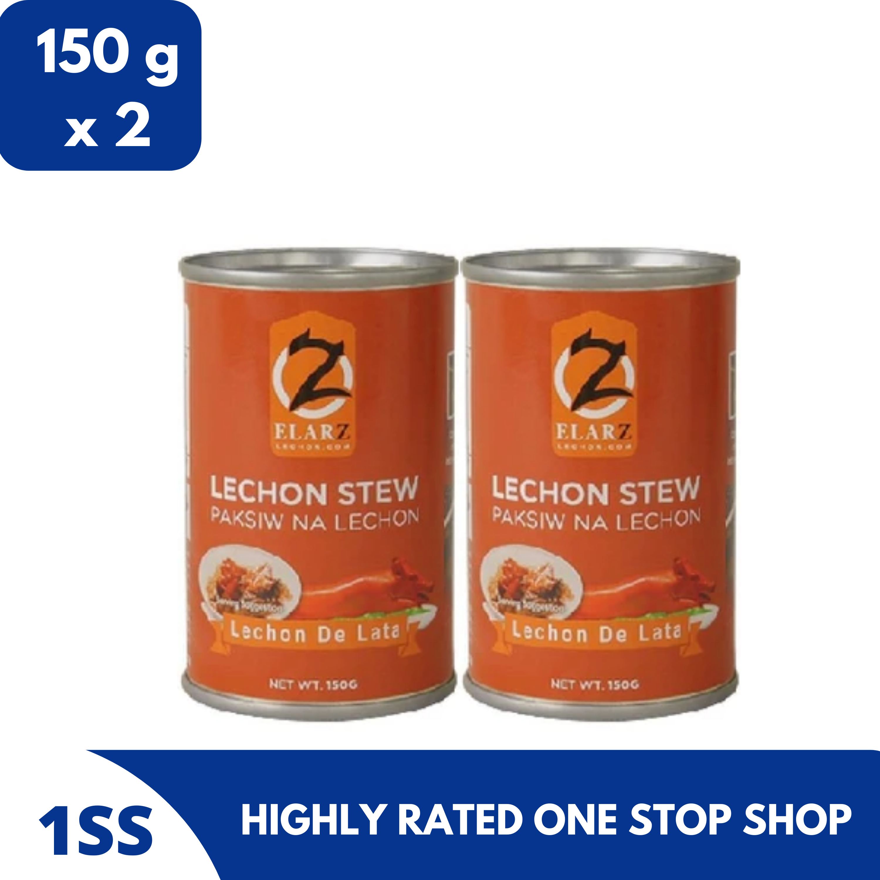 Elarz Lechon Stew (Paksiw na Lechon), 150g set of 2 | Lazada PH