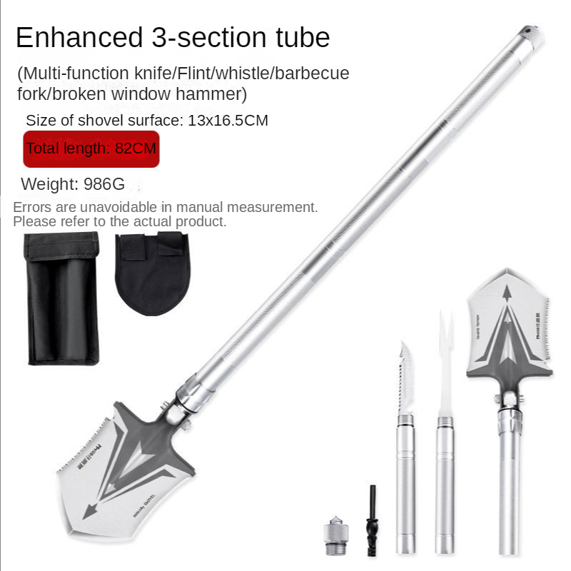 Portable Multifunctional Shovel Gardening Outdoor Camping Tools Set ...