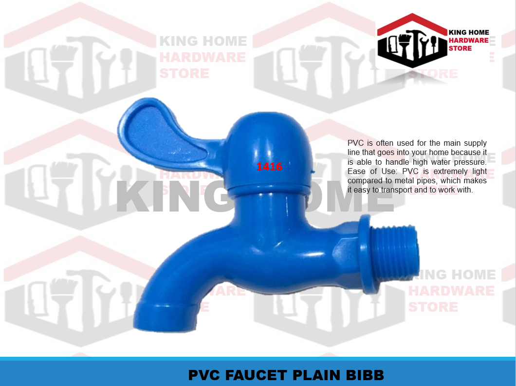 PVC FAUCET (PLAIN BIBB & W/ HOSE BIBB) | Lazada PH