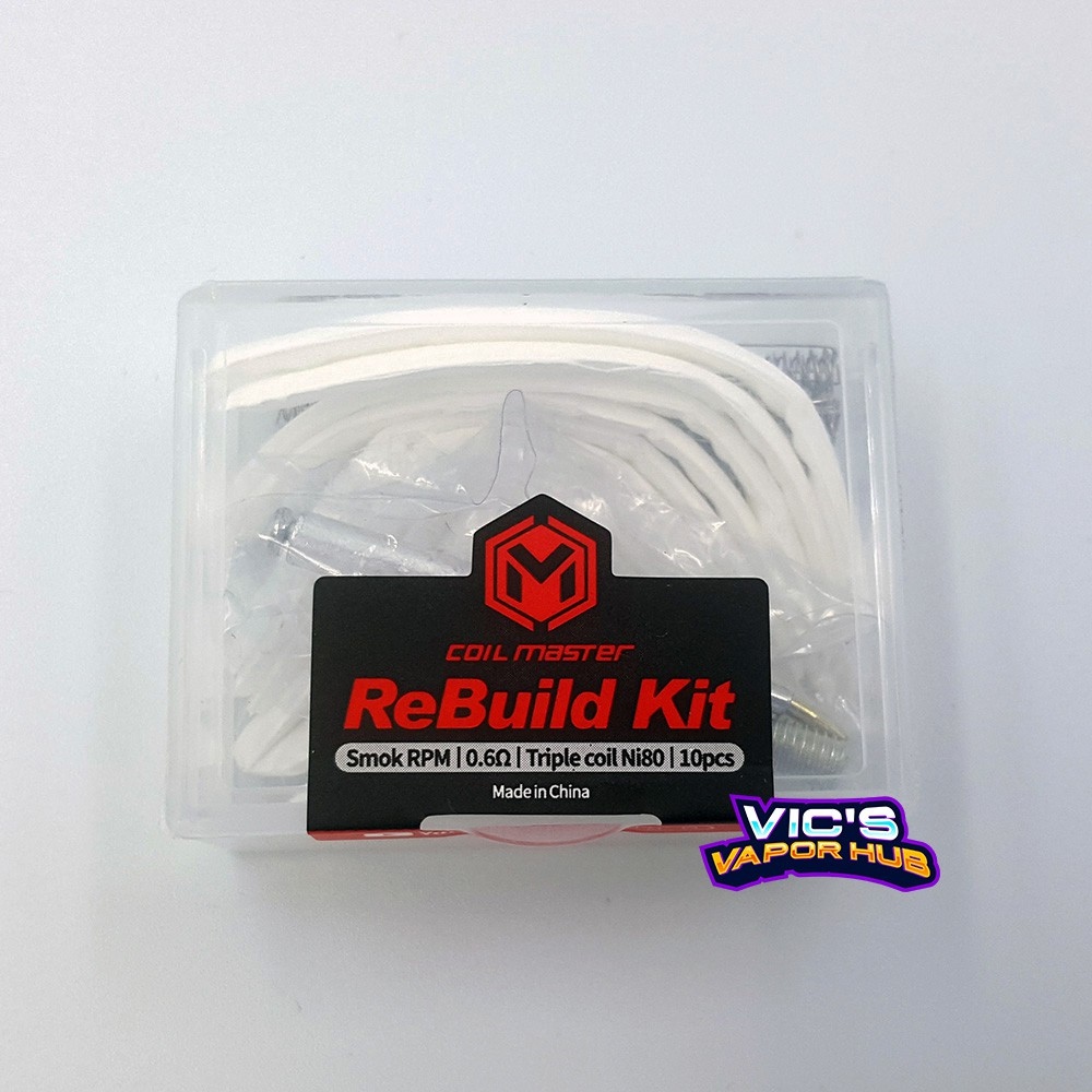 HOT Coil Master RBK Rebuild Kit for Smok RPM 0.6 ohm | Lazada PH