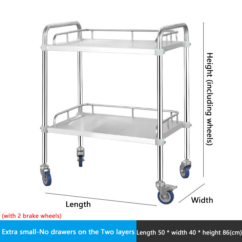 Hospital medicine delivery and dressing change trolley, treatment ...