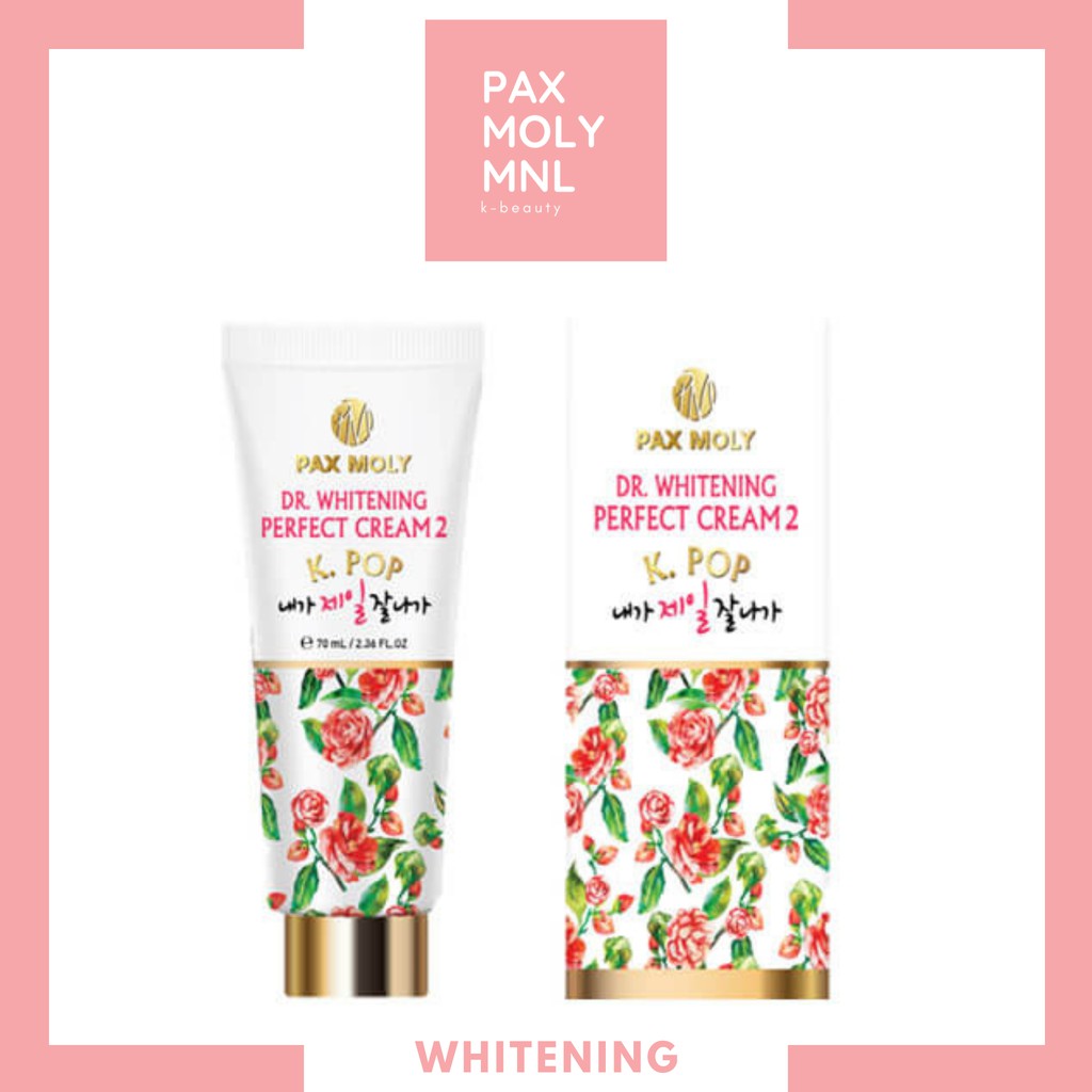 Pax Moly Dr. Whitening Perfect Cream 2 K. Pop SPF30/PA+++ 70g | Lazada PH