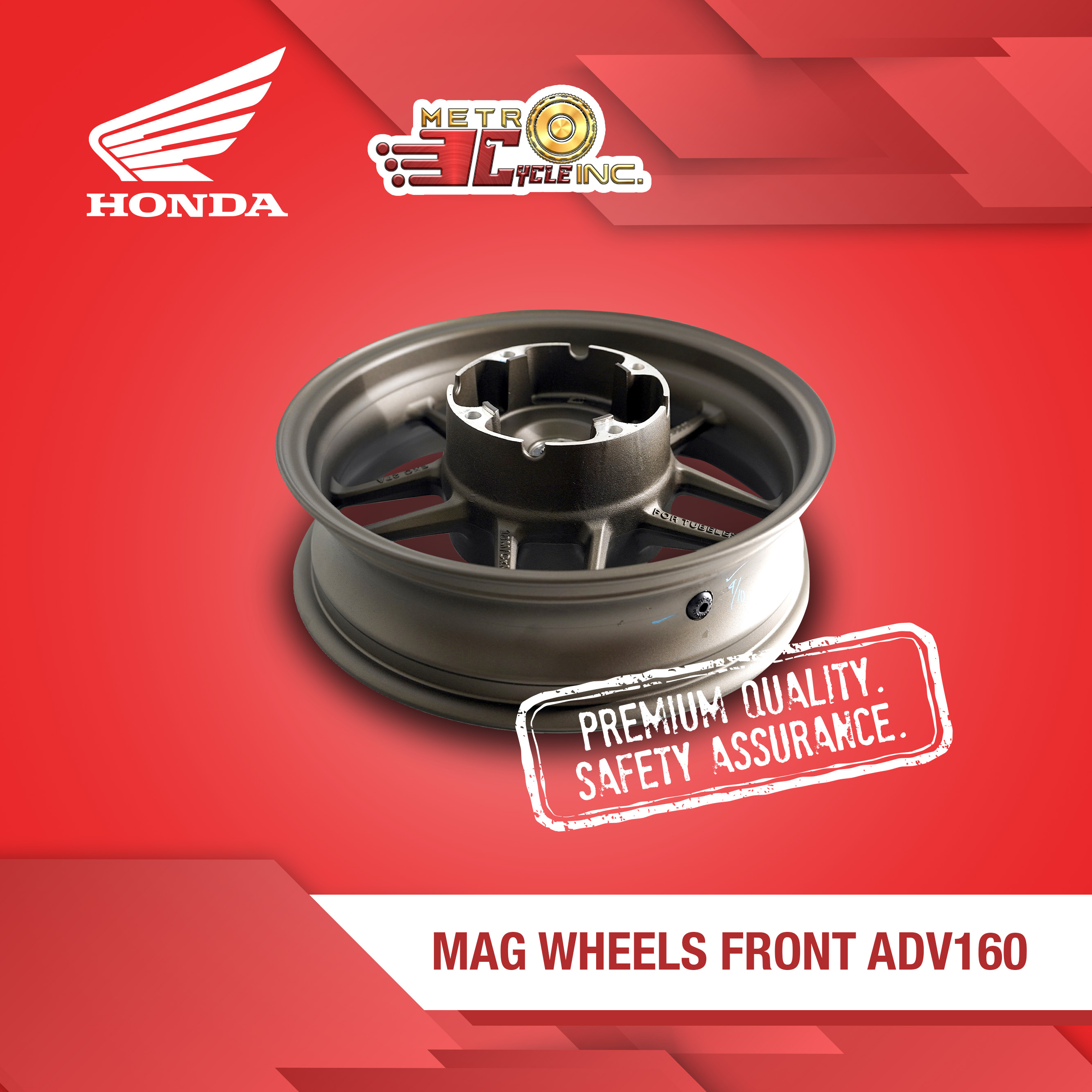 Honda Genuine Mag Wheels for ADV160 sold separately | Lazada PH