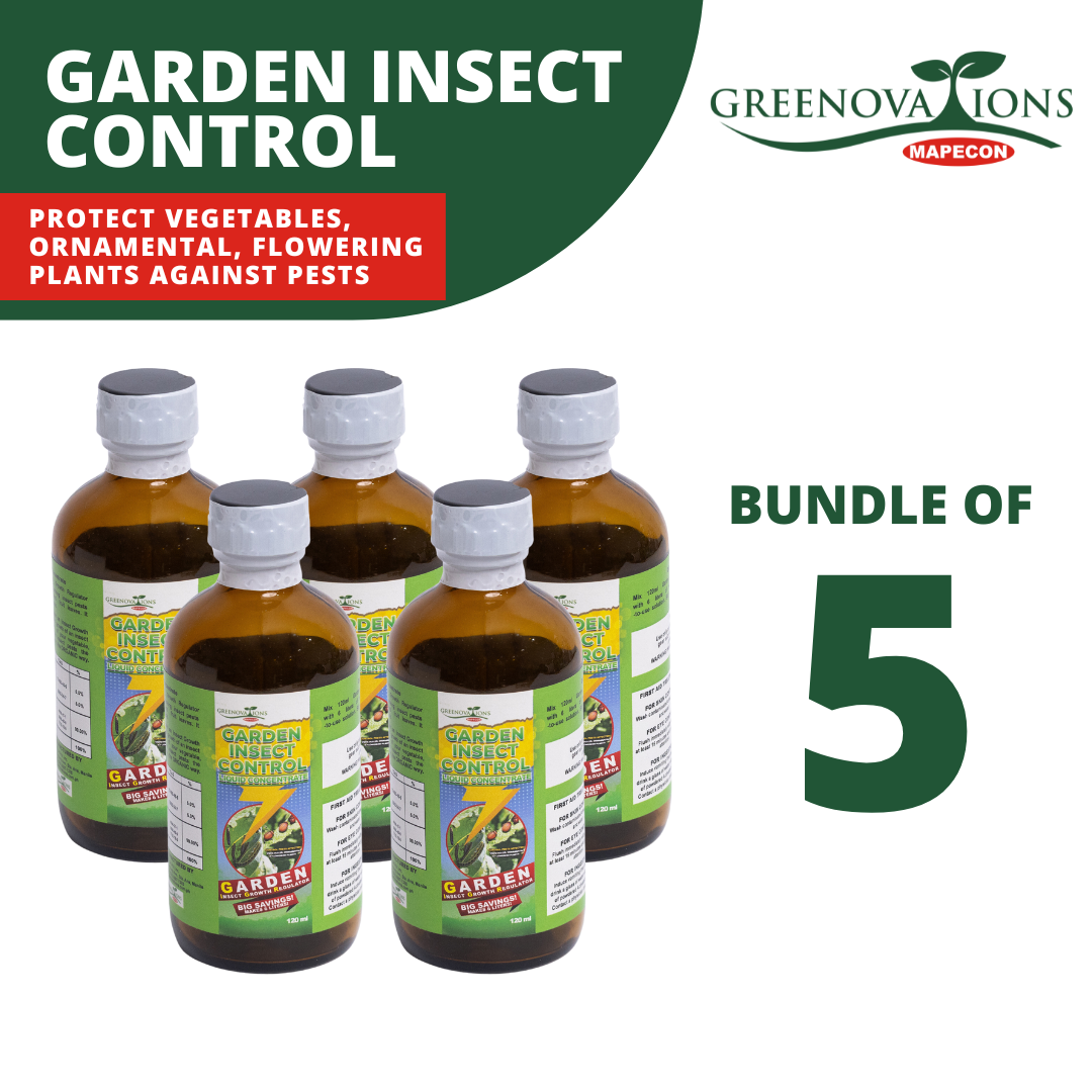 MAPECON Organic Garden Pest Control Liquid Concentrate — BUNDLE OF 5 ...