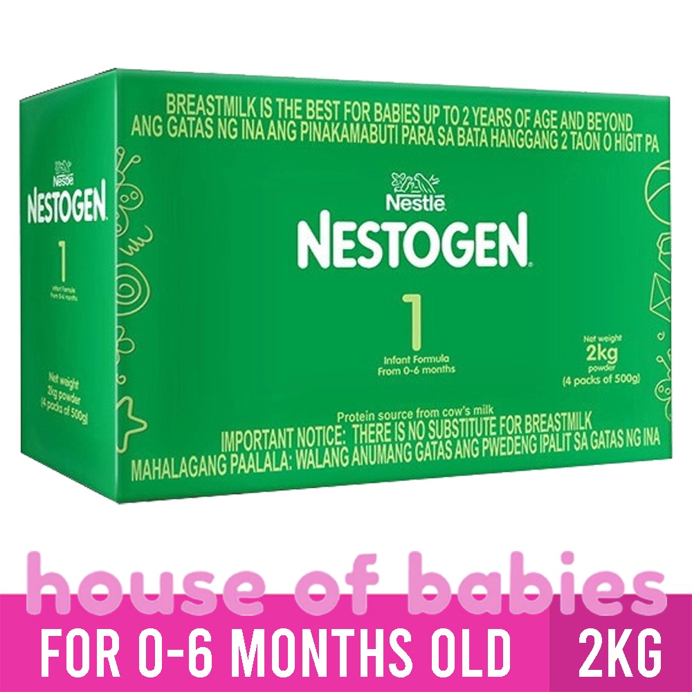 Nestogen 1 2kg 0-6 Months Old Infant Formula | Lazada PH
