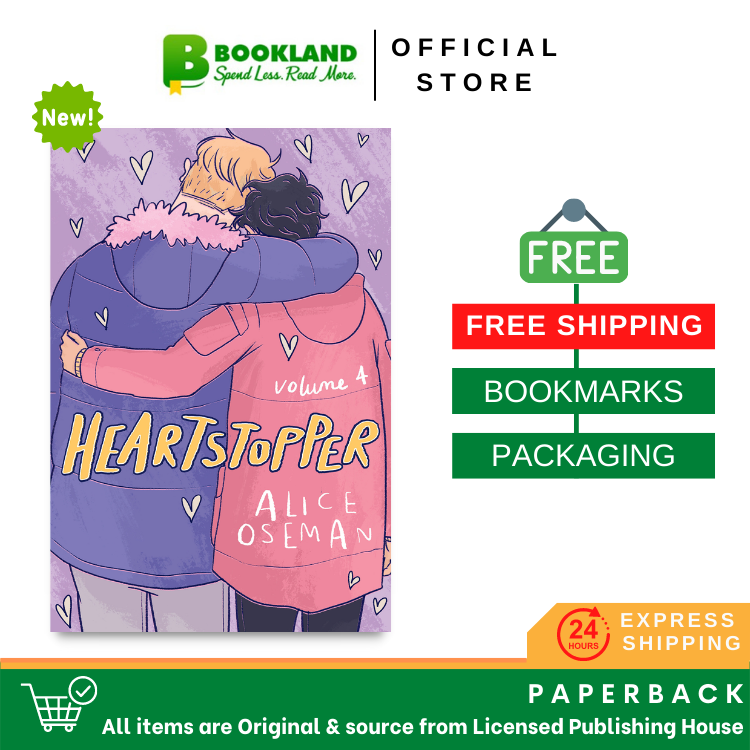 Heartstopper Volume 4 by Alice Oseman (ORIGINAL) | Lazada PH