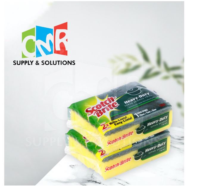 Scotch-Brite Heavy Duty Scrub Sponge | Lazada PH