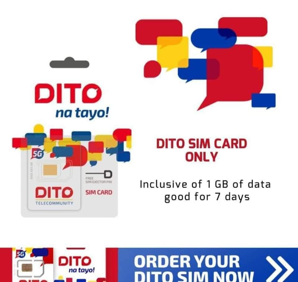 DITO SIM CARD ONLY (5G LTE | Lazada PH