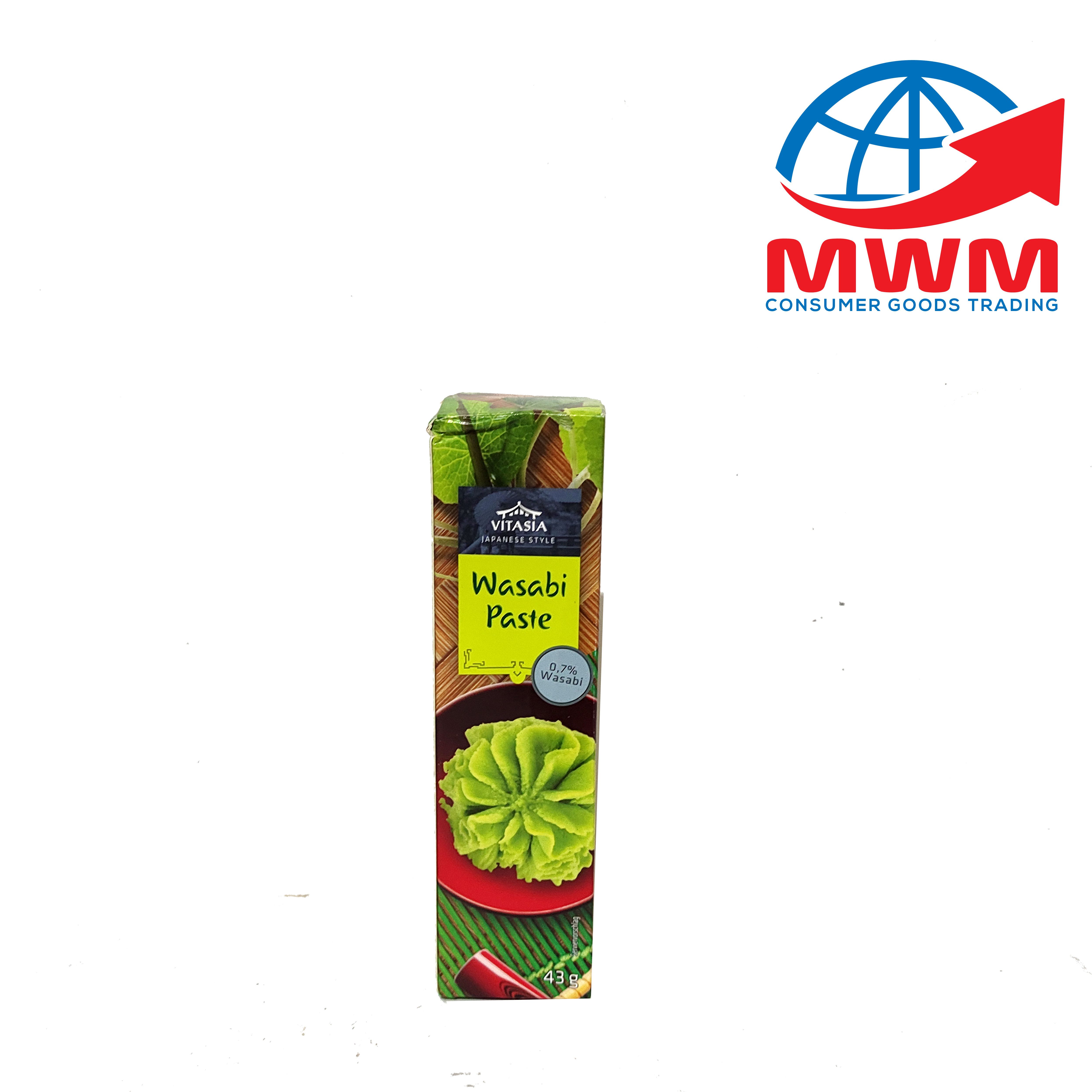VITASIA JAPANESE STYLE WASABI PASTE 43G FROM GERMANY 0.7 % WASABI ...