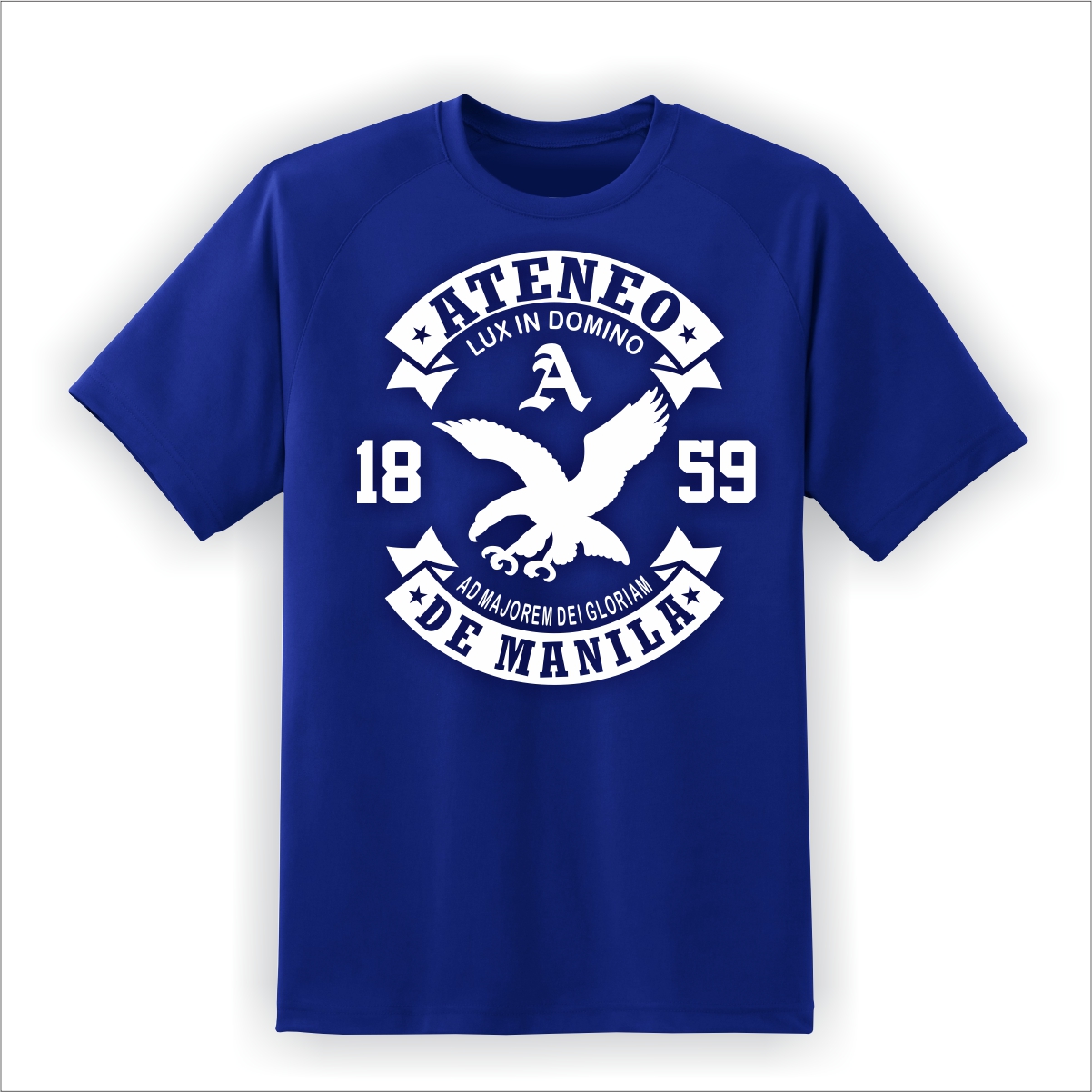 Ateneo Blue Eagles Shirt ADMU Ateneo School College T shirt | Lazada PH