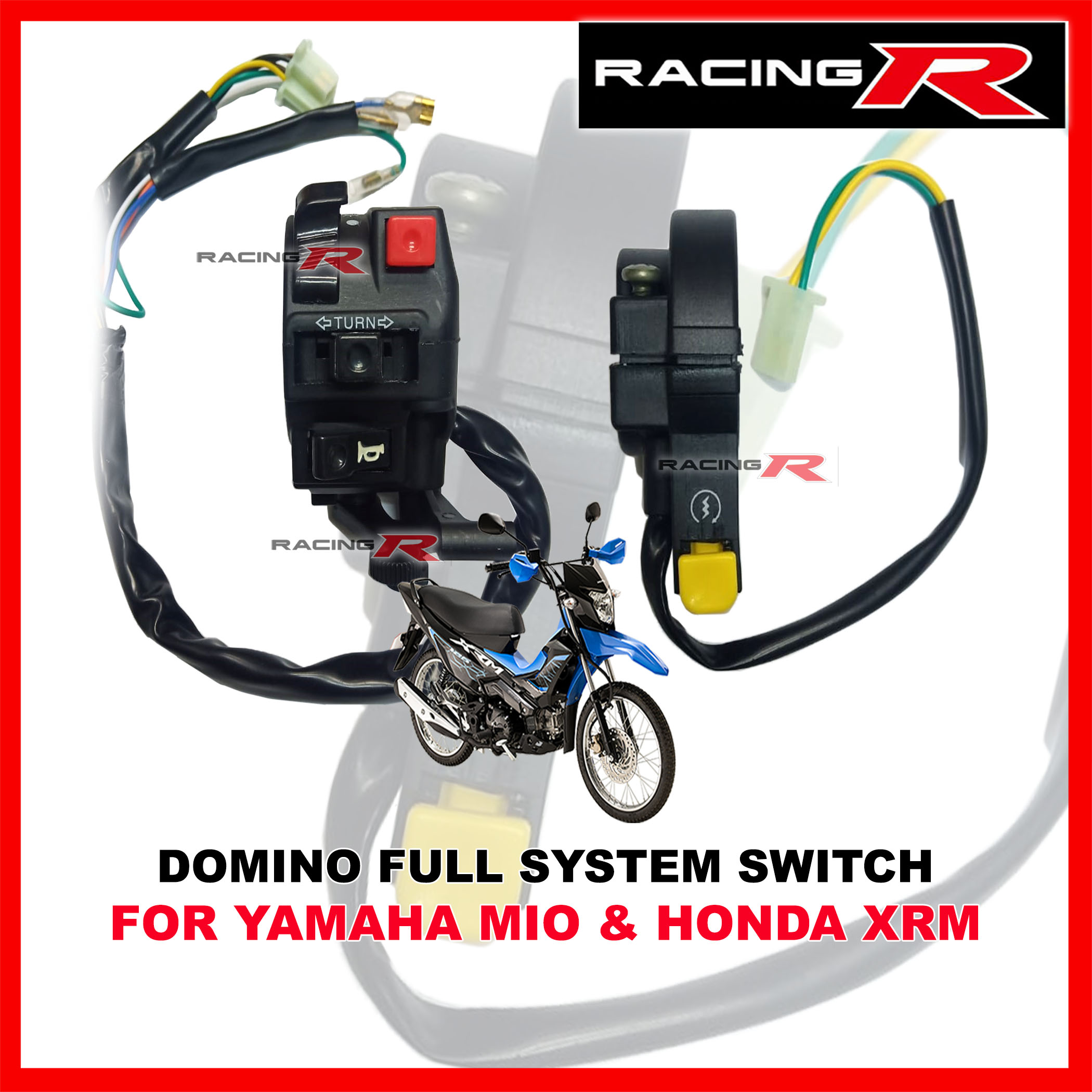 Domino Full System Control Handle Bar Switch for Mio i125, M3 , Mio ...