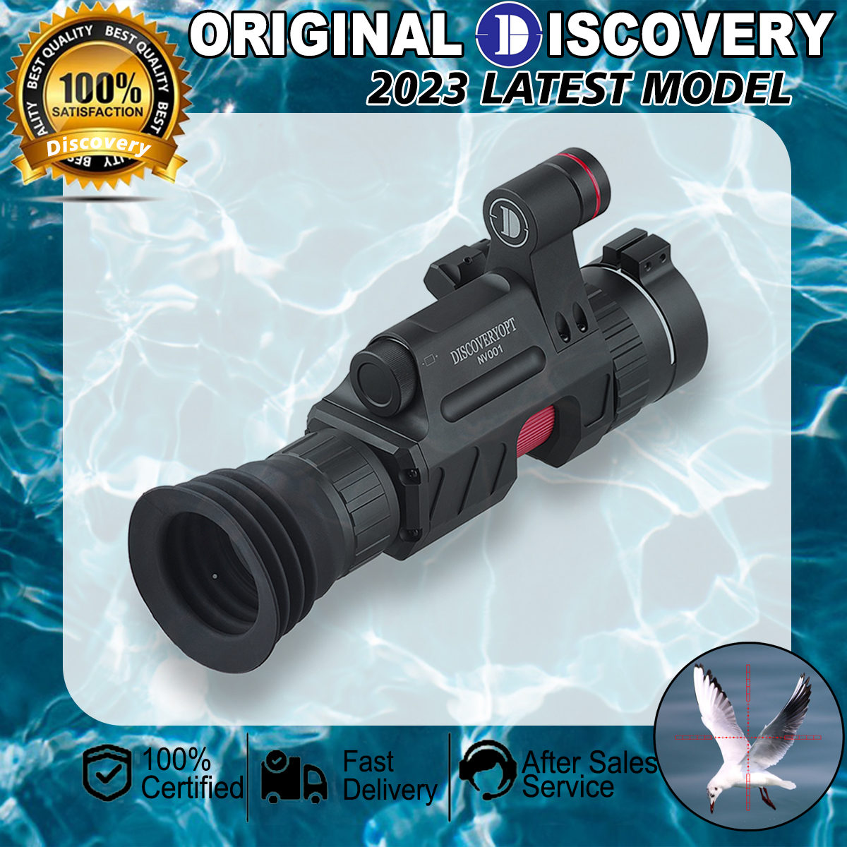 【C0D+Ship from Bulacan】DISCOVERY Model NV001 Night Vision Scope Origin ...