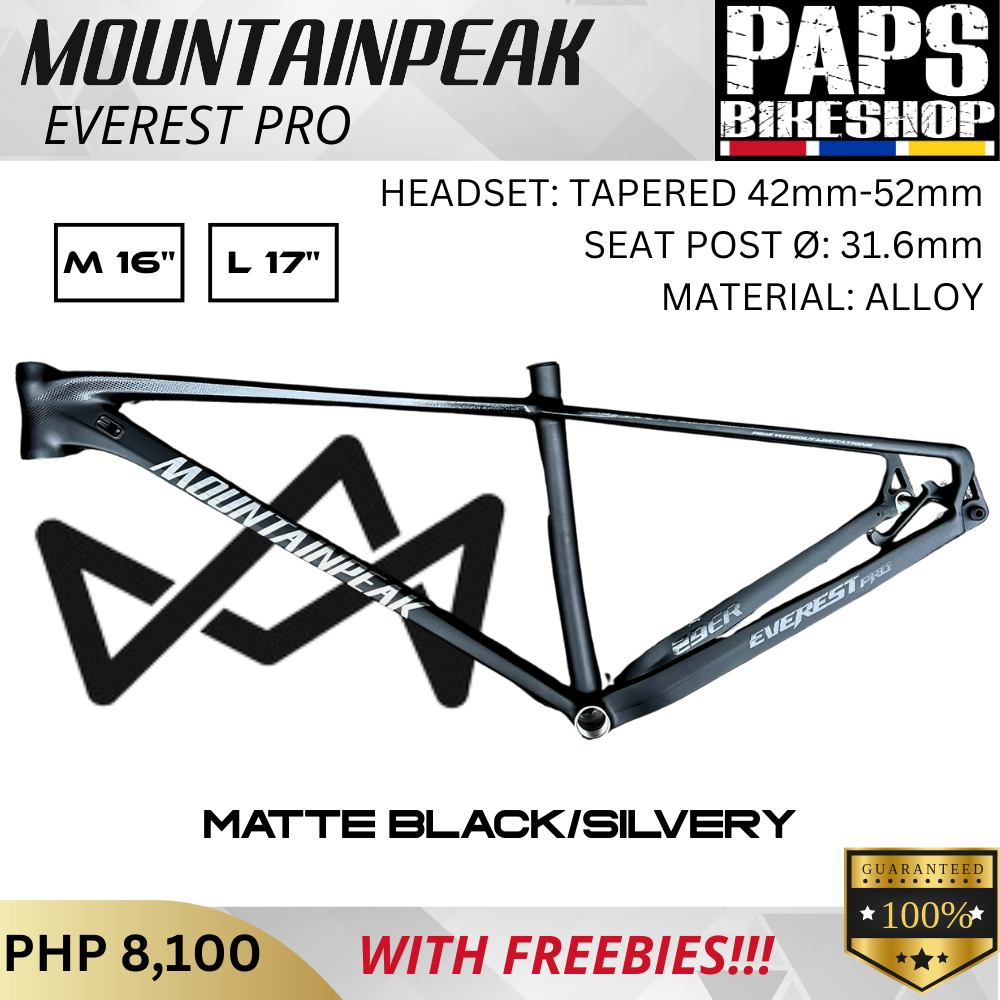 MOUNTAINPEAK EVEREST PRO FRAME FOR 27.5" AND 29" | Lazada PH