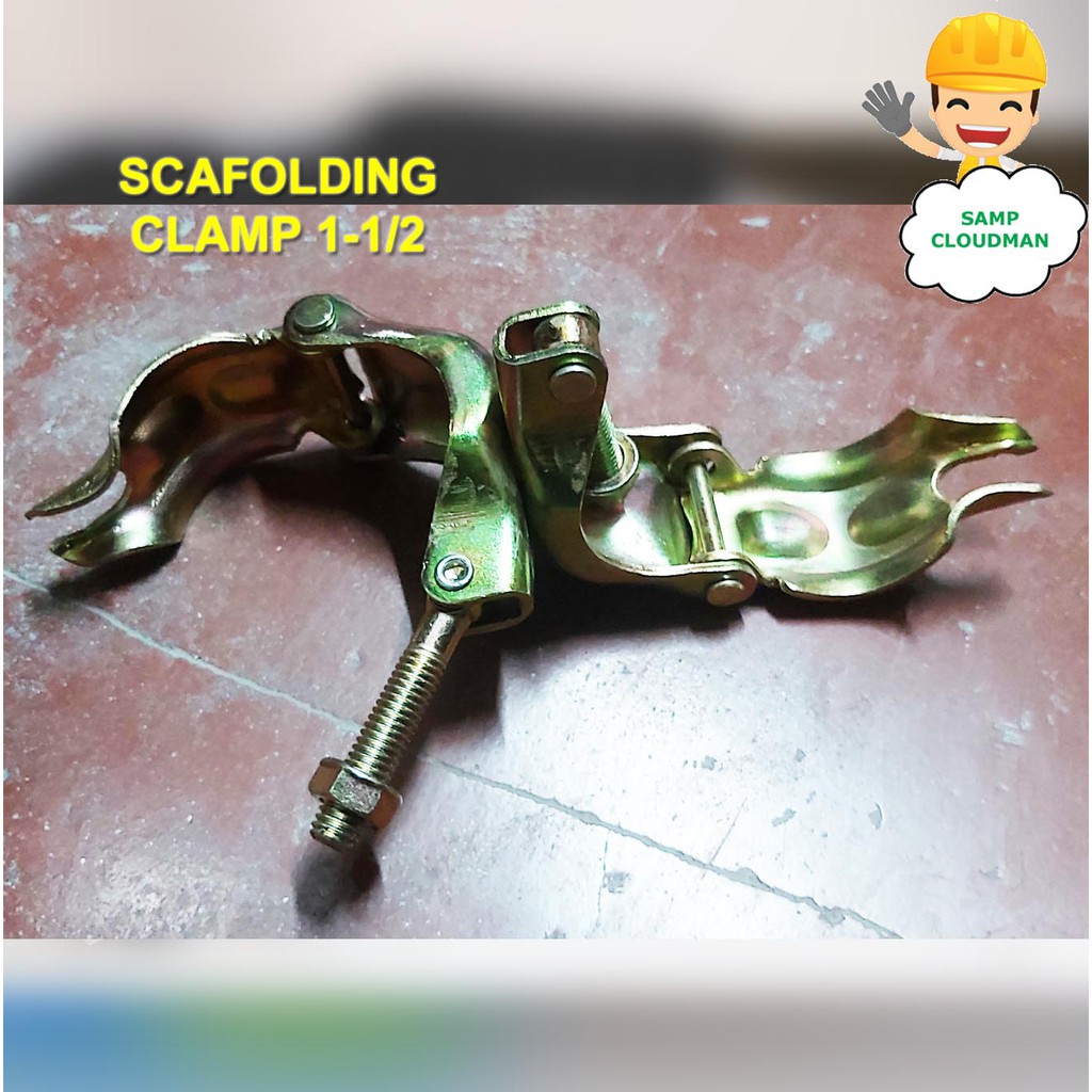 durable Scafolding Clamps 1-1/2 Fixed or Swivel Type Scafolding Clamp ...