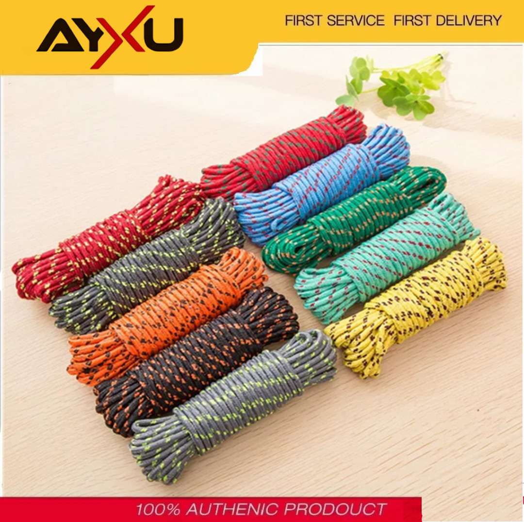 Ayxu Nylon Clothesline Multifunction Rope Clothesline Luggage Rope 10 ...