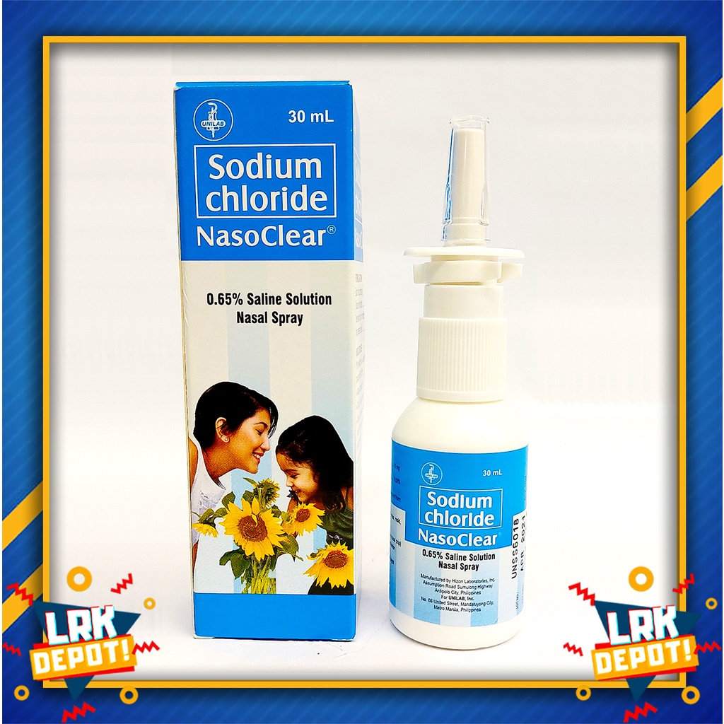 NasoClear 0.65% Saline Solution Nasal Spray 30mL | Lazada PH