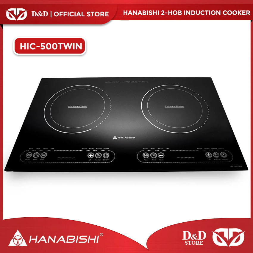 D&D | Hanabishi HIC-500TWIN Twin Hob Induction Cooker | Lazada PH