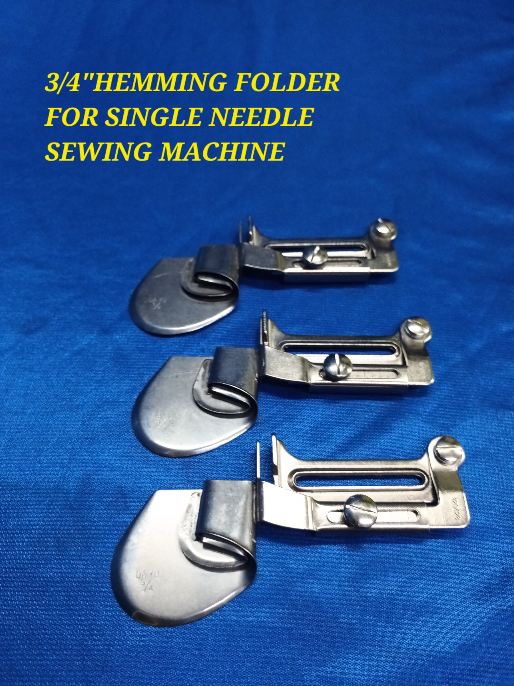 3/4" HEMMING FOLDER FOR SINGLE NEEDLE SEWING MACHINE | Lazada PH