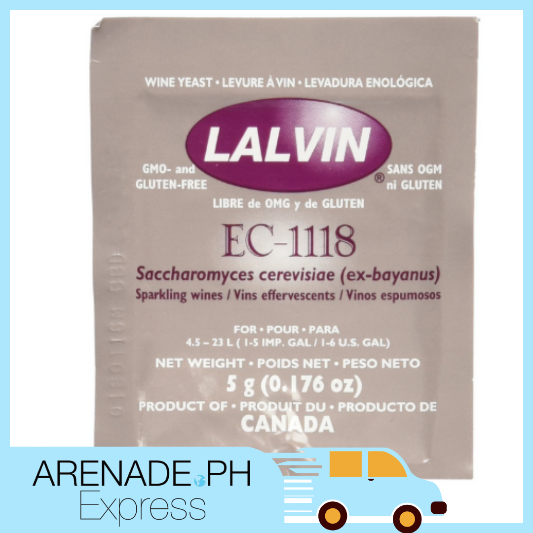 Lalvin Dried Wine Yeast EC #1118 (1 Count) | Lazada PH