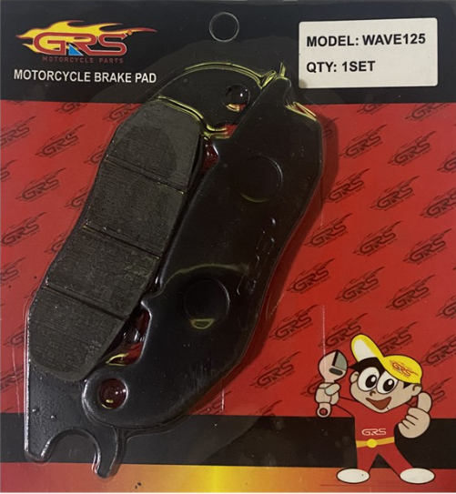 TLJ Motorcycle 1PC GRS Brake Pad WAVE/SNIPER/MIO/SHOGUN/RAIDER/DASH ...