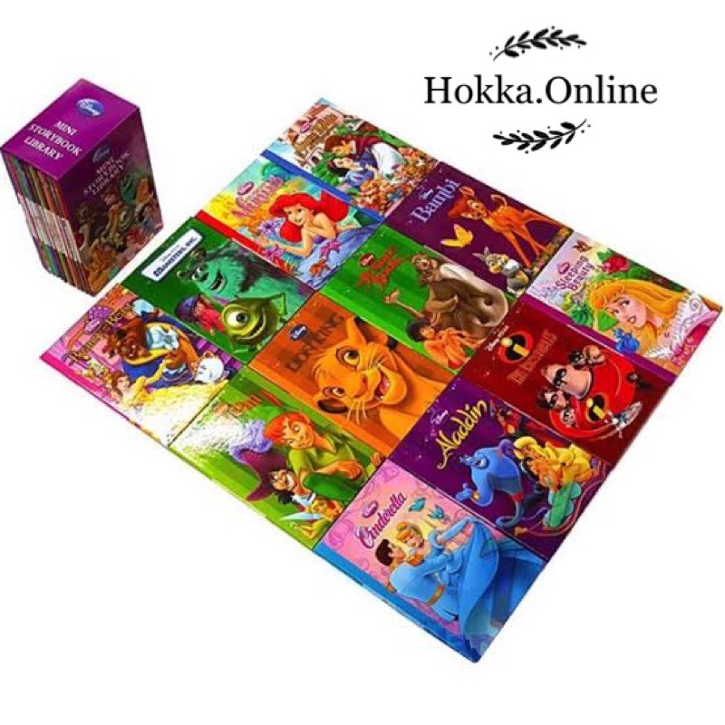 Mainit na benta HOKKA 12 Books Mini Story Book 17cm11cm For Kids Hard ...