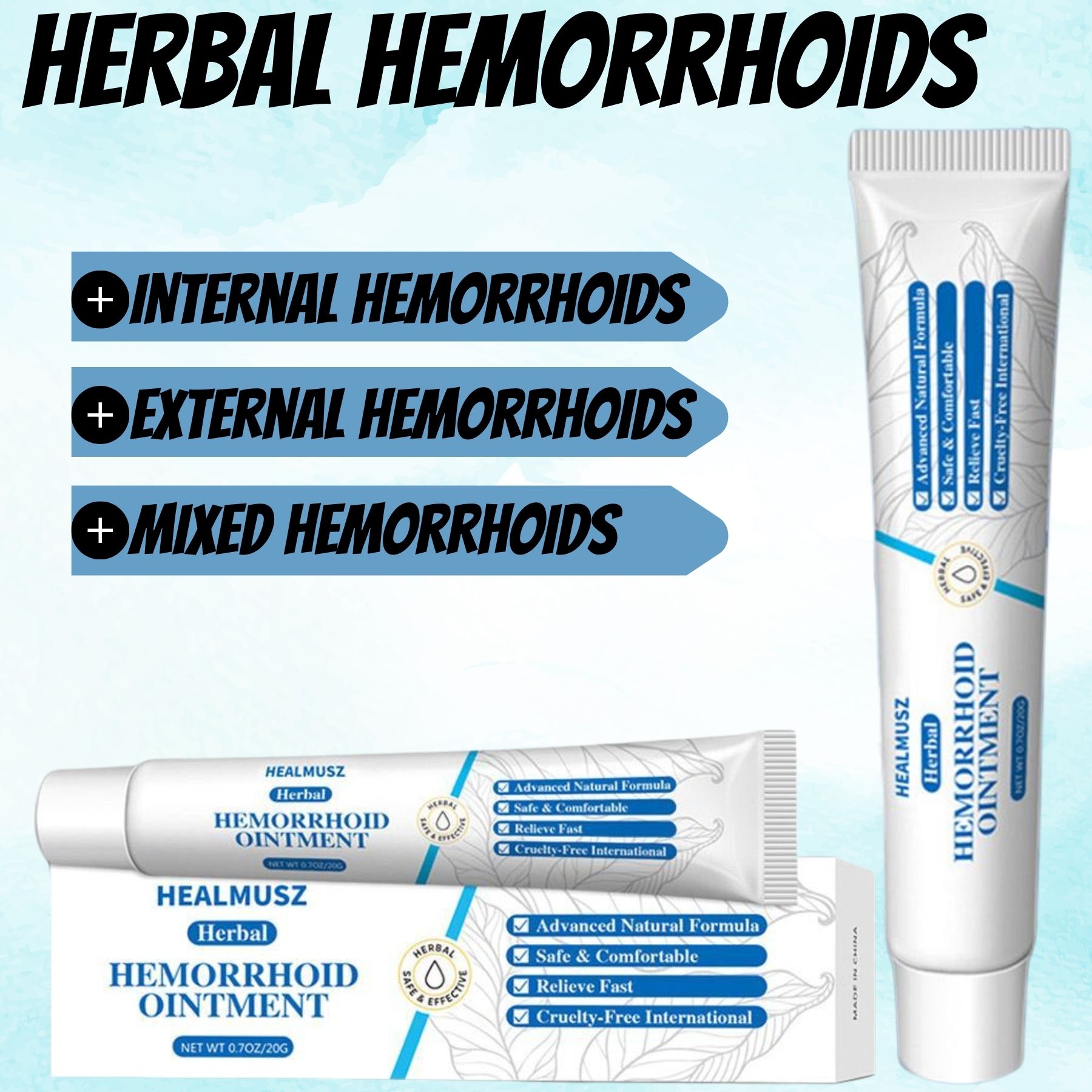 🔥100% Authentic HEMORRHOIDS Treatment Hemorrhoid's Cream Original ...